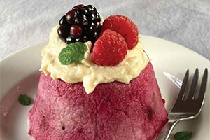 Berry Pudding with Cheesecake Mousse - The Vegan Society of Aotearoa ...